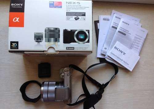 Фотоаппарат Sony nex-5