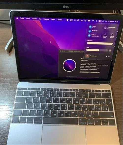 Apple MacBook 12 Retina 2017 core m3 8/256