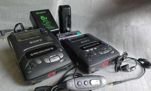 Sony MZ-R2 минидисковые рекордеры 2 шт