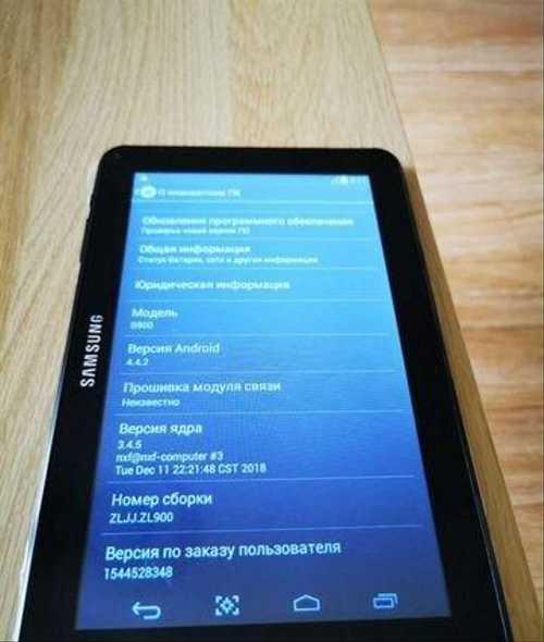 Подделка Samsung Galaxy Tab5