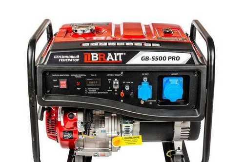 Генератор бензиновый GB-5500 PRO brait (Брайт)