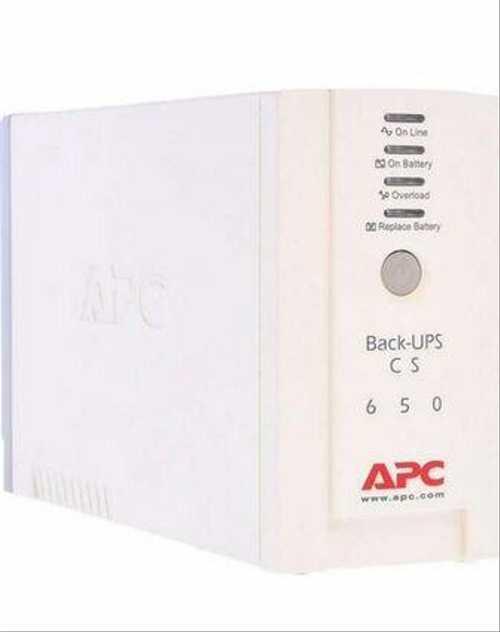 Ибп APS Back-UPS CS 650 230v
