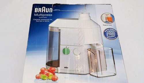 Соковыжималка Braun multipress MP 80