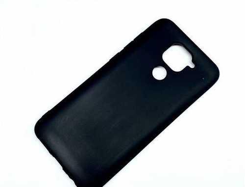 Redmi Note 9 Чехол Черный матовый силикон Нот 9