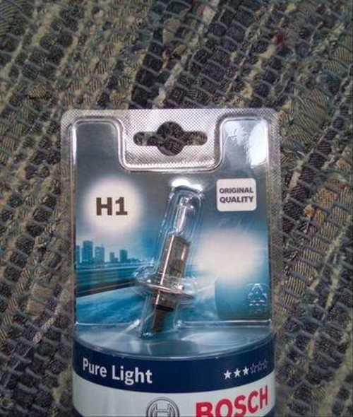 Лампа автомобильная bosch H1 Pure Light