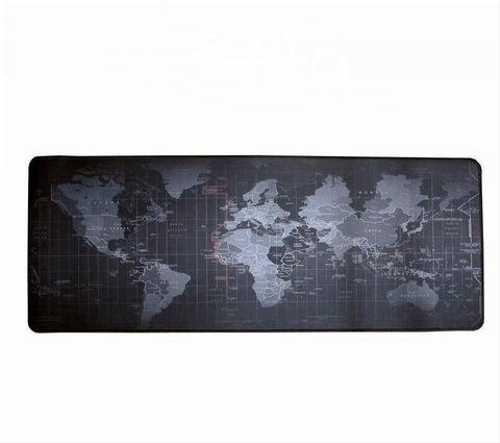 Коврик для мыши 800x300 "Карта мира"
