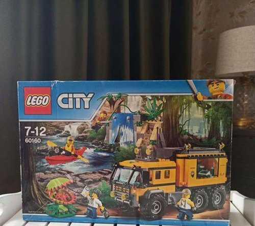 Lego city 60160. Передвижная лаборатория в джунгля