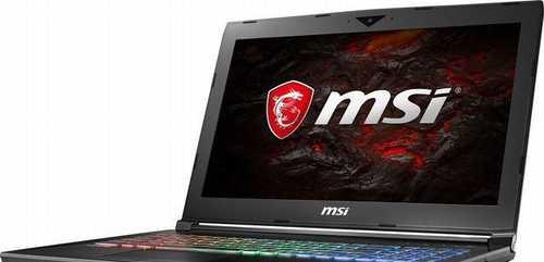 MSI 15.6/120 i7-7700HQ 4яд8пт GTX1070 8Gb SSD480Gb