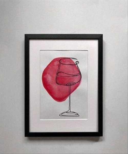 Картина Вино