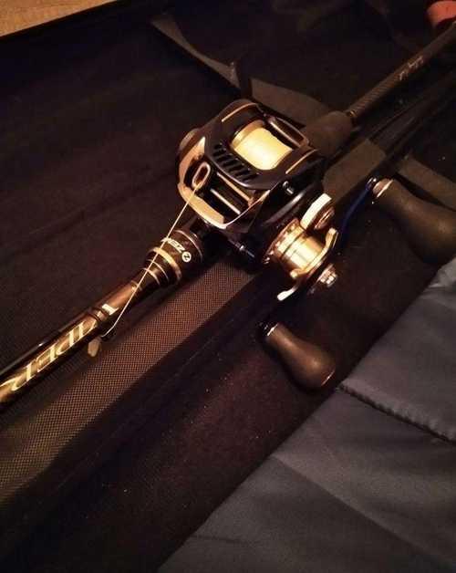 Катушка Daiwa zillion PE и спиннинг Zemex viper