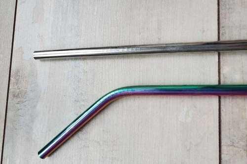 Трубочки соломинки для коктейля многоразовые метал