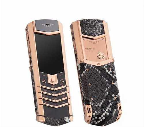 Vertu Signature S Design кожа питона