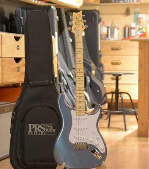 Гитара PRS JM silver SKY LTD lunar ICE maple