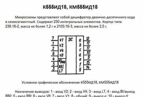 Микросхемы серии К555 | Festima.Ru – частные объявления