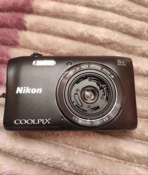 Фотоаппарат nikon coolpix S3600