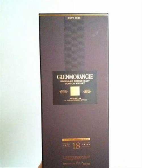 Коробка из под виски Glenmorangie Extremely Rare