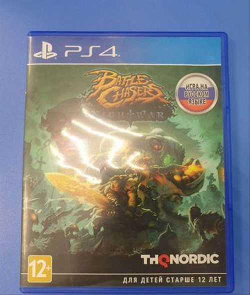 Игра для приставки ps4 Battle chasers nightwar б/у
