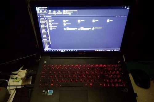 Игровой ноутбук asus ROG G550JK