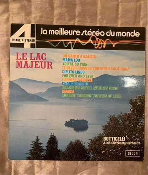 Botticelli "Le Lac Majeur" LP (1973)(France orig.)
