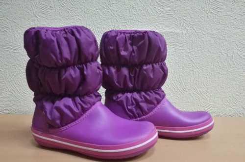 Женские зимние сапоги crocs Women’sWinter PuffBoot