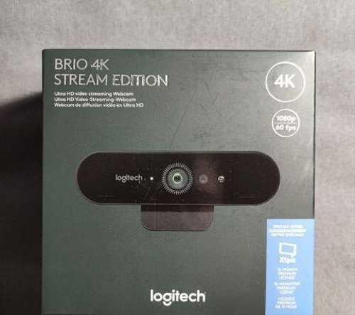 Logitech Brio Stream 4K веб-камера, новая