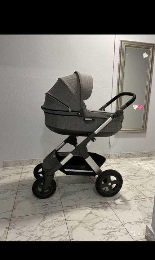 Коляска stokke trails (grey melange)