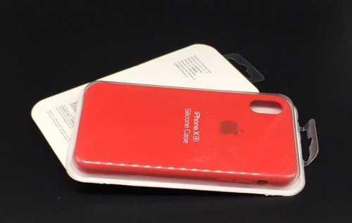 iPhone Xr Apple Silicone Case Red Original Красный