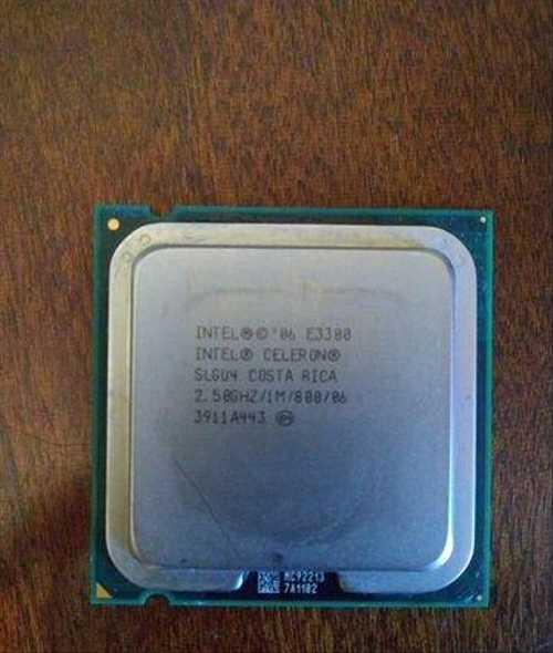 Процессор Intel Celeron E3300 (2 ядра, Socket 775)