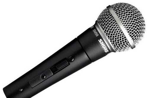 Микрофон Shure SM58 и радиомикрофон Shure SH200