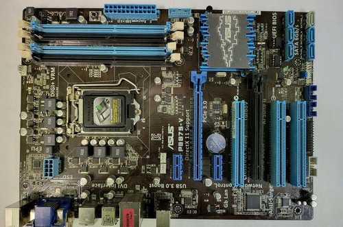 1155 Asus P8B75-V Sata3 USB3.0 проверка