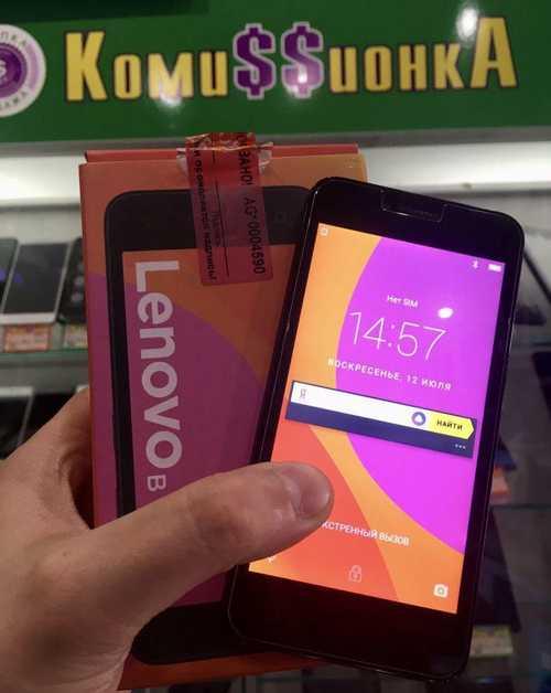 Телефон. Lenovo a 2016 Чёрный (Арт.7351)