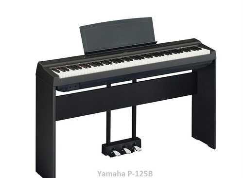 Цифровое пианино Yamaha P-125B Hoвинка