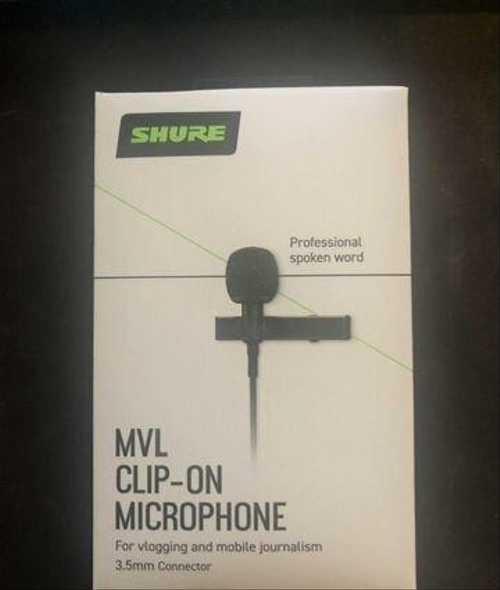 Микрофон Shure MVL-3.5MM