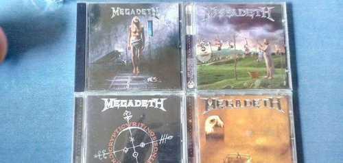 CD Megadeth Европа