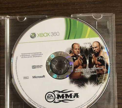 Диск Xbox 360 MMA