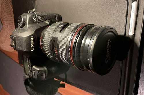 Canon eos 5d mark ii + объектив EF 24-70mm 1:2.8 L