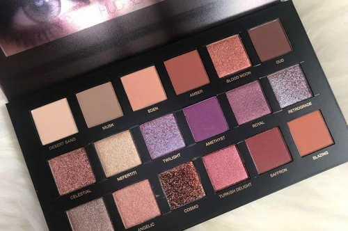 Тени Huda Beauty Desert Dusk. Новые