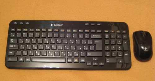 Logitech K360 + Мышь M505