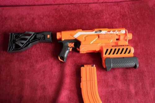 Nerf elite demolisher 2 в 1