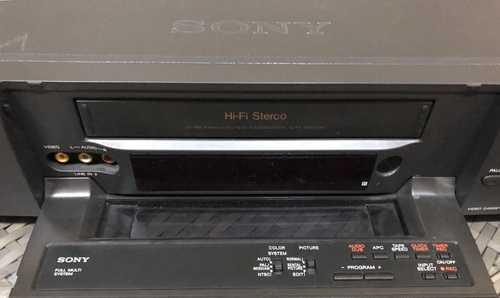 Sony Hi-Fi stereo video cassette recorder SLV-X821