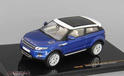 1:43 Range Rover Evoque 3d 2011, baltic blue and