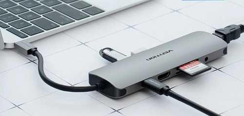 USB Type-C Thunderbolt 3 хаб Док-станция Ventiton