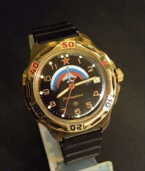 Часы Восток Black Fighter Амфибия Мех.СССР.1993