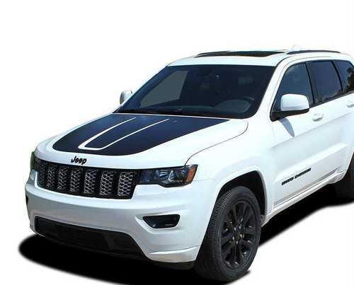 Наклейка на капот Jeep Grand Cherokee WK2