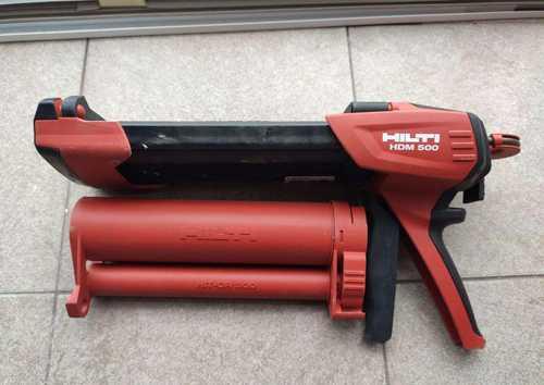 Hilti HDM 500 пистолет для химических анкеров