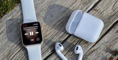 Apple Watch 6 + AirPods 2 комплектом