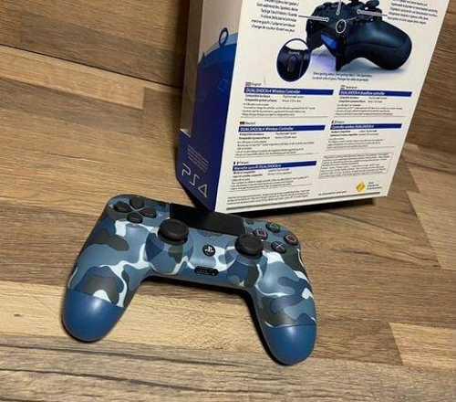 Джойстик PS4 Blue Camouflage