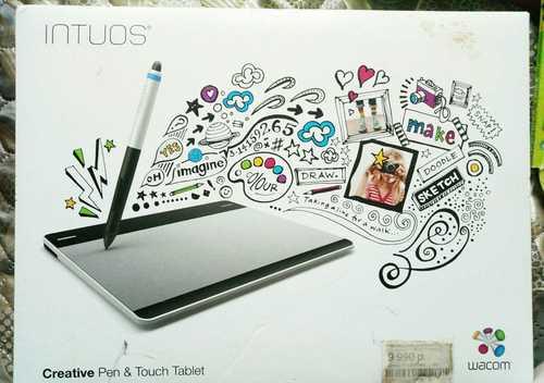 Графический планшет Wacom intuos pen&touch small