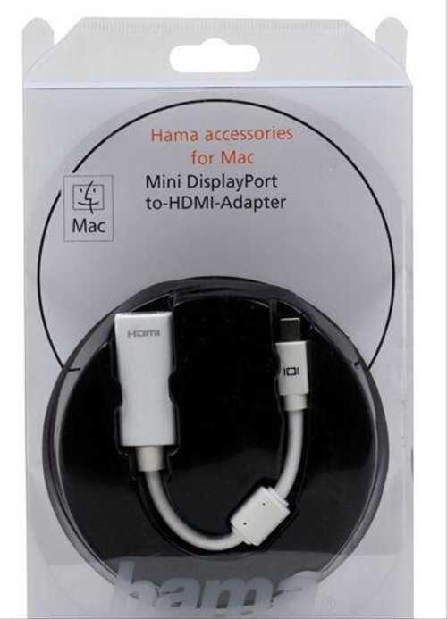 Адаптер hama H-53246, hdmi (f) - Mini Displayport