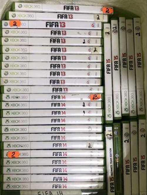 Fifa 13/14 лиценз.игры xbox 360 и другие диски